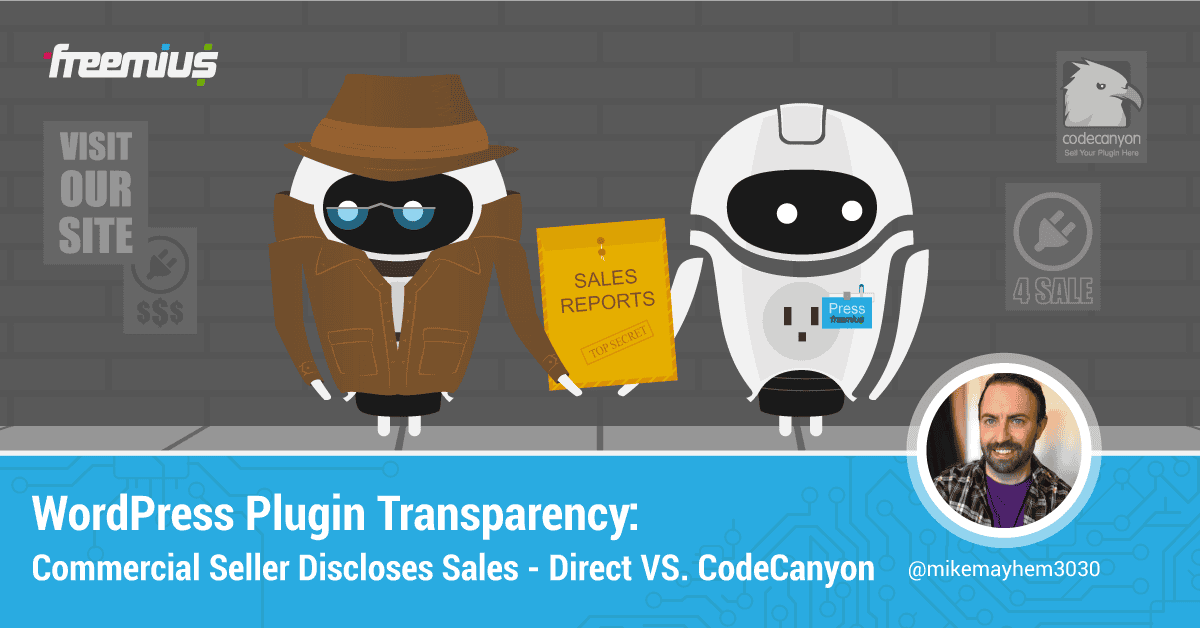 Wordpress Plugin Seller Discloses Sales Direct Vs Codecanyon