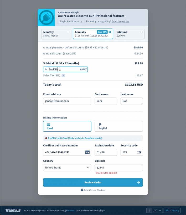 Improvements to the new checkout app and changes in rollout plan - Freemius Blog