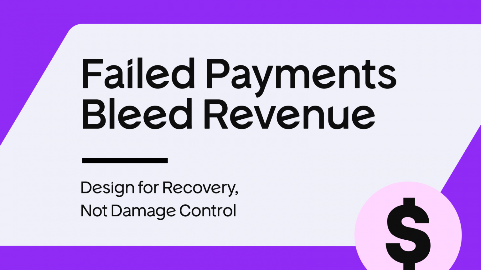 Reduce SaaS Failed Payments, Recover Up to 70% Lost Revenue