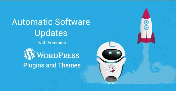 Automatic software updates for WordPress plugins and themes