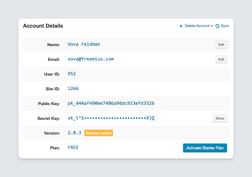Testing – Freemius